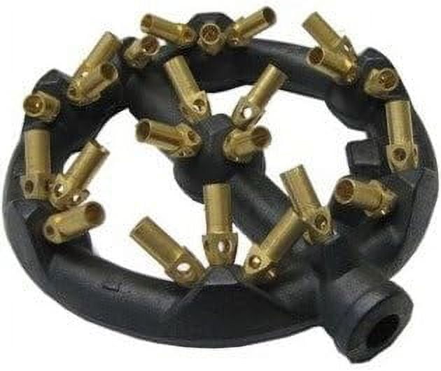 9 Inch High-powere 23 Jets Burners (Natural Gas)(natural Gas) (23 Brass ...