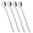 9-Inch Stainless Steel Spoons Set of 4, Long Handle for Ice Tea, Coffee ...