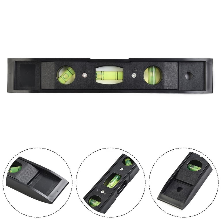 Torpedo Level Teronbeta Spirit Level 230mm/9 Inch Small Shockproof