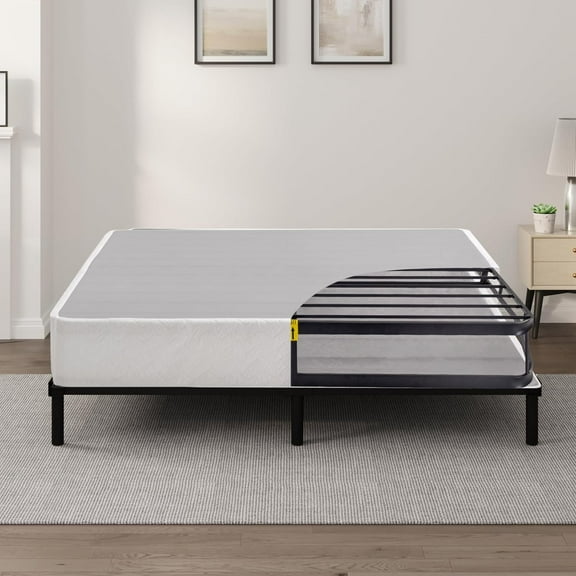 9 Inch WonderBox(TM) Smart Box Spring - Twin Size, Grey, Quick Assembly ...