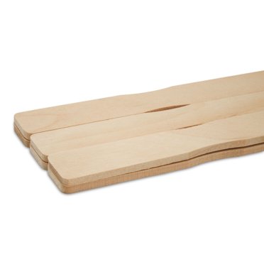 "Wooden Paint Stirrers for Craft & Epoxy Resin Mixing - 12"" 100 Sticks ...