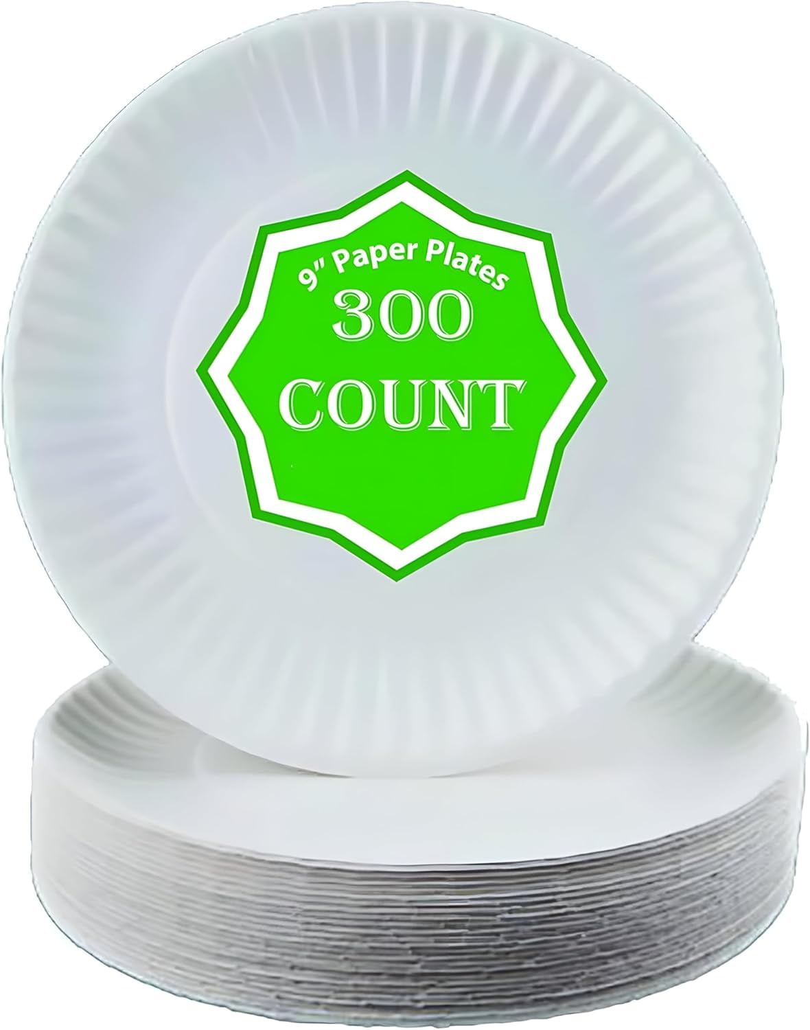 9 Inch Paper Plate Pack of 300 - Walmart.com