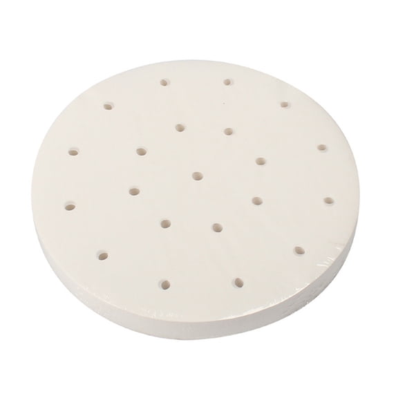 9 Inch Perforated Air Fryer Liners – 200 Sheets Unbleached Round ...