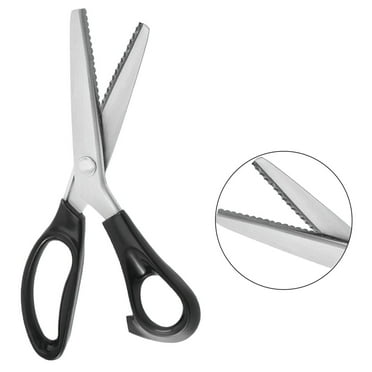 PRINxy Pinking Shears,Dressmaking Scissors,Serrated and Scalloped ...