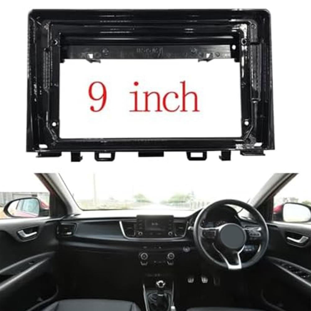 9 Inch Radio Frame For Kia For Rio 2017 Dash Mount Surround Trim Player ...
