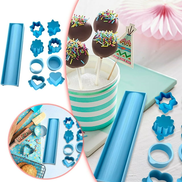 9 Inch Round Cake Set 9 Piece Cupcake Maker & Cutter Kit for Desserts ...