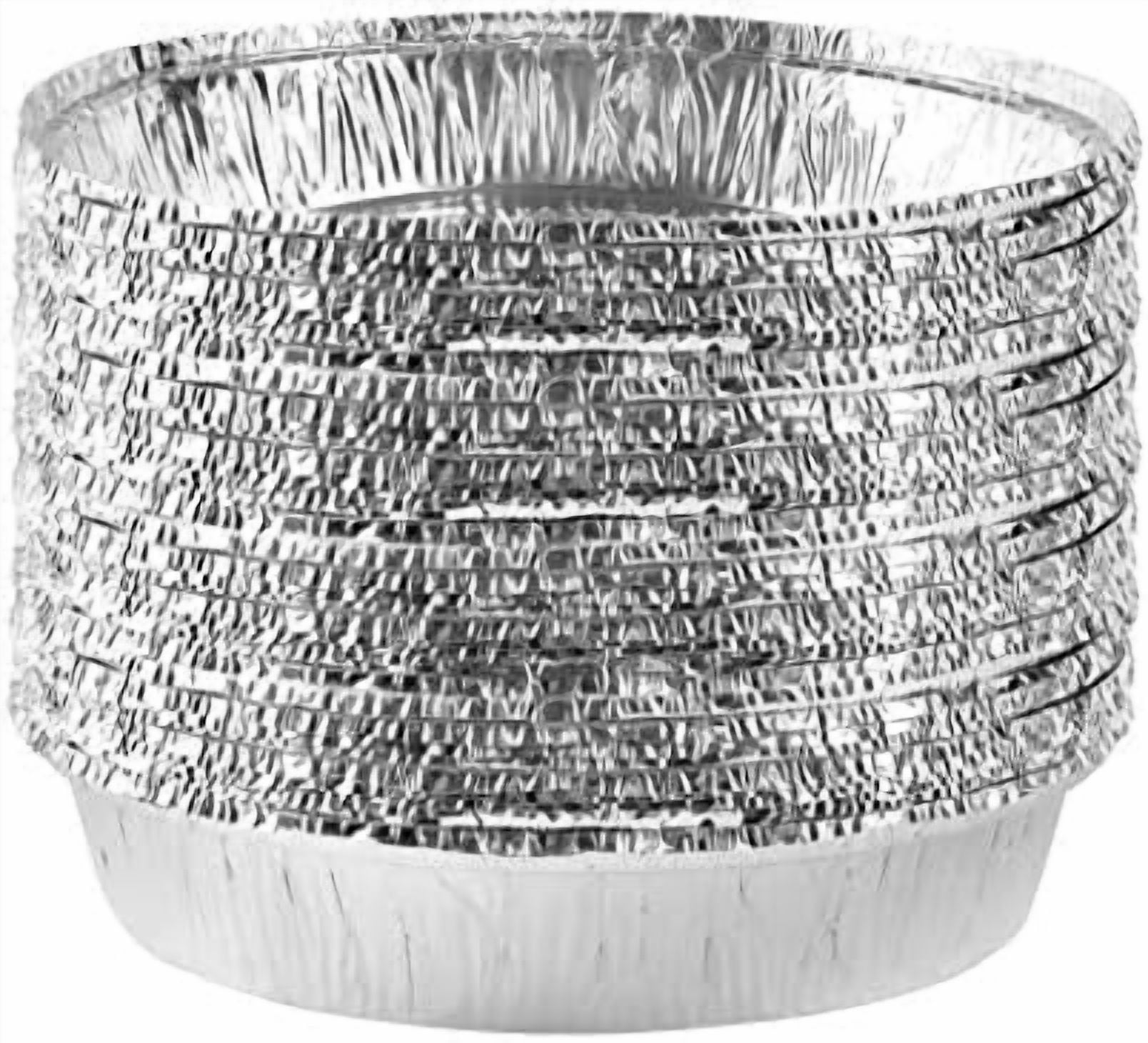 9'' Inch Round Tin Foil Pans Disposable Aluminum, Freezer & Oven Safe ...