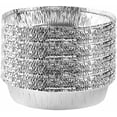 9'' Inch Round Tin Foil Pans Disposable Aluminum, Freezer & Oven Safe ...