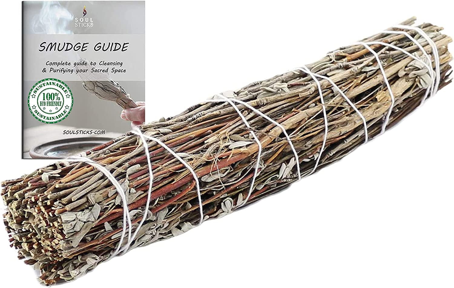 9 Inch Royal Sage Smudge Stick for Home Cleansing & Negative Energy ...