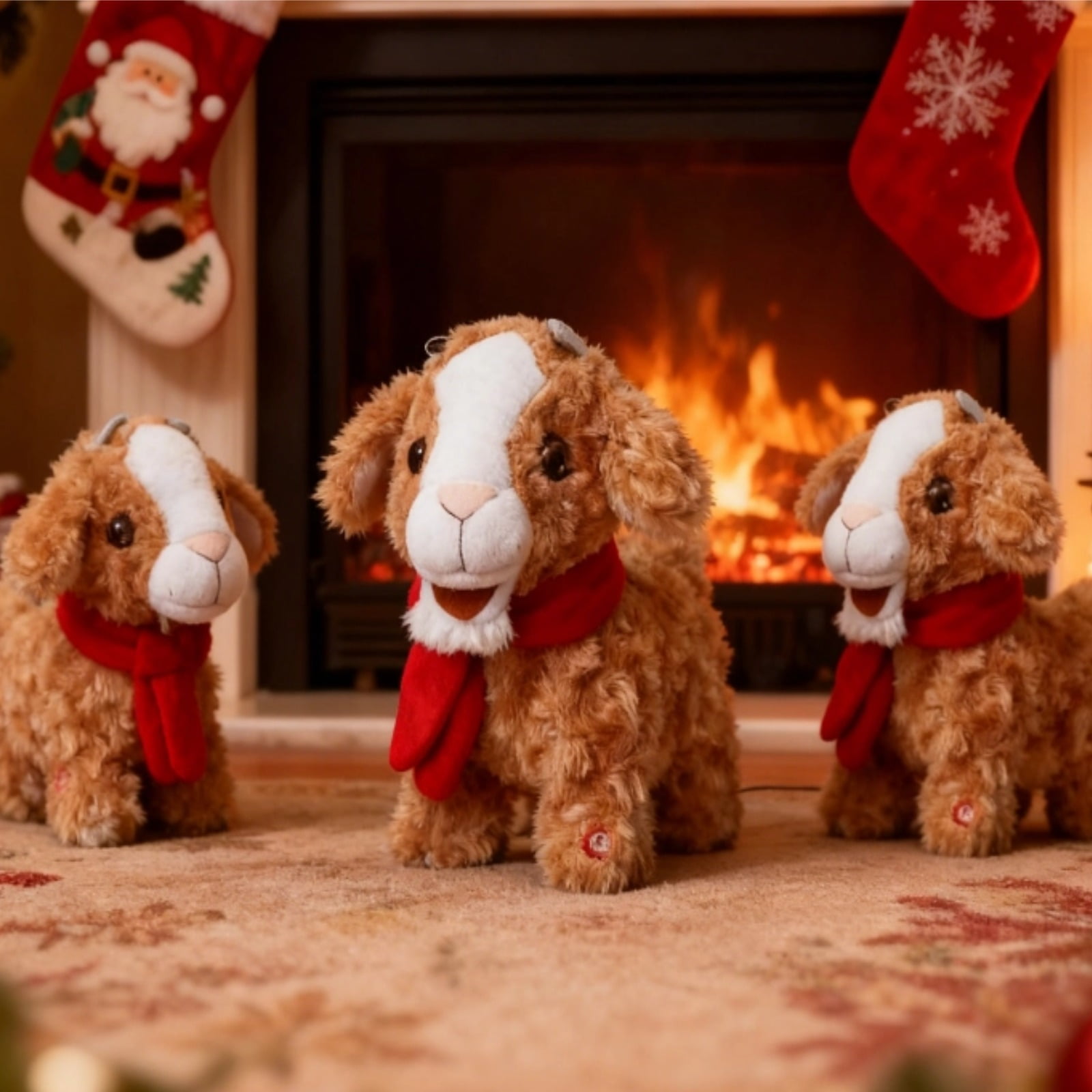 9 Inch Screaming Goat Sound Motion Toy,Animated Goat Plush Stuffed ...
