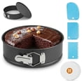 9 Inch Springform Pan Tin, Non-stick Removable Bottom Cake Pan ...