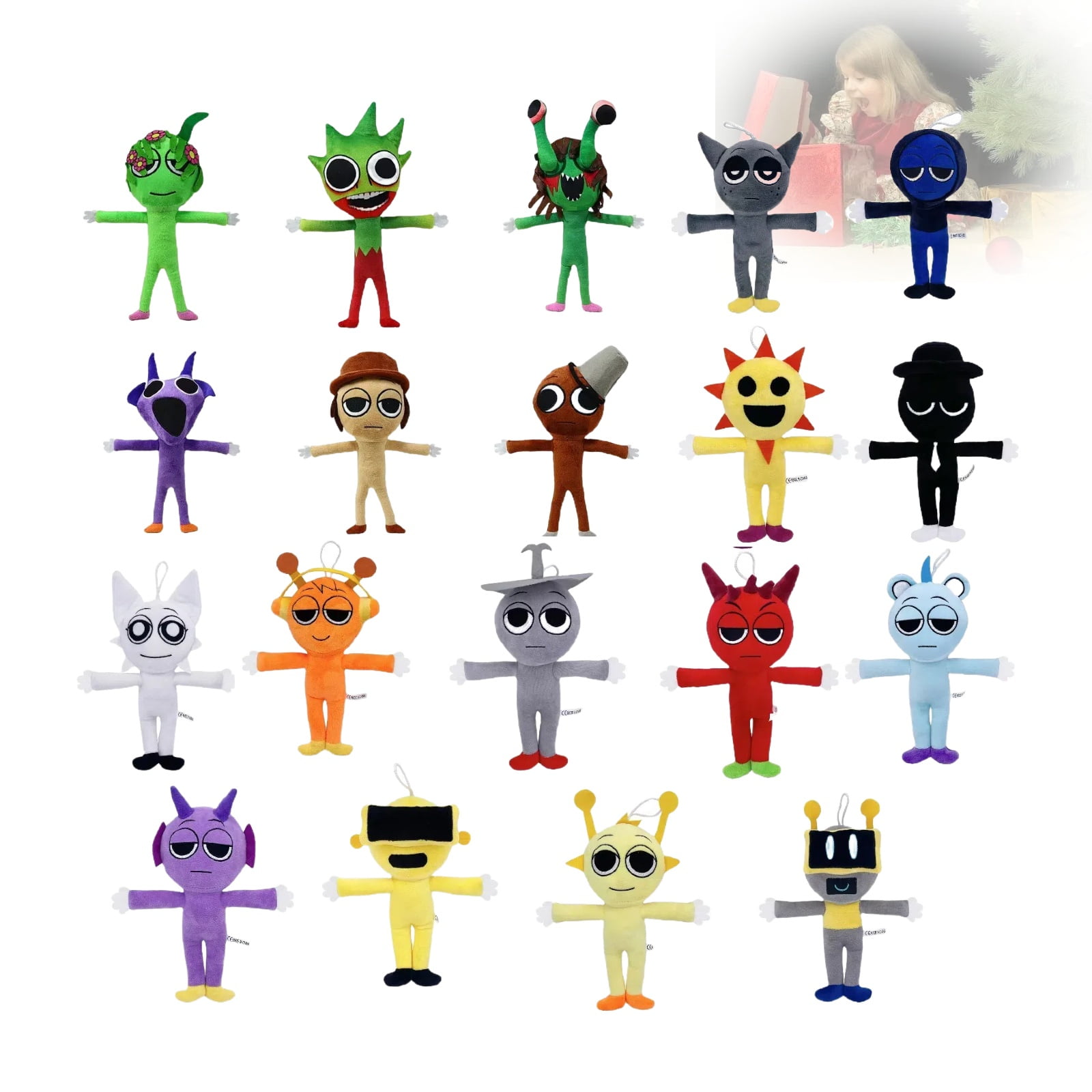 9 Inch Sprunki Incredibox Plush Dolls, Fun and Imaginative Toys for ...