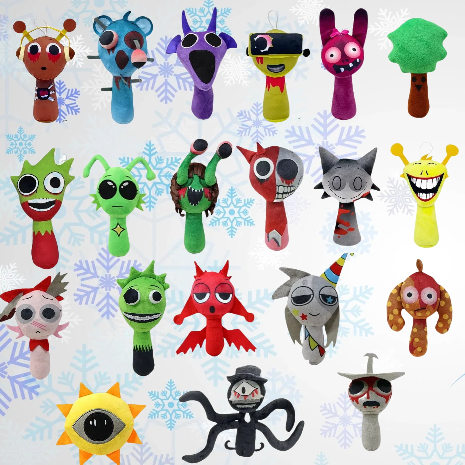 9 Inch Sprunki Plush Toys: Adorable Game-Inspired Stuffed Animals That ...