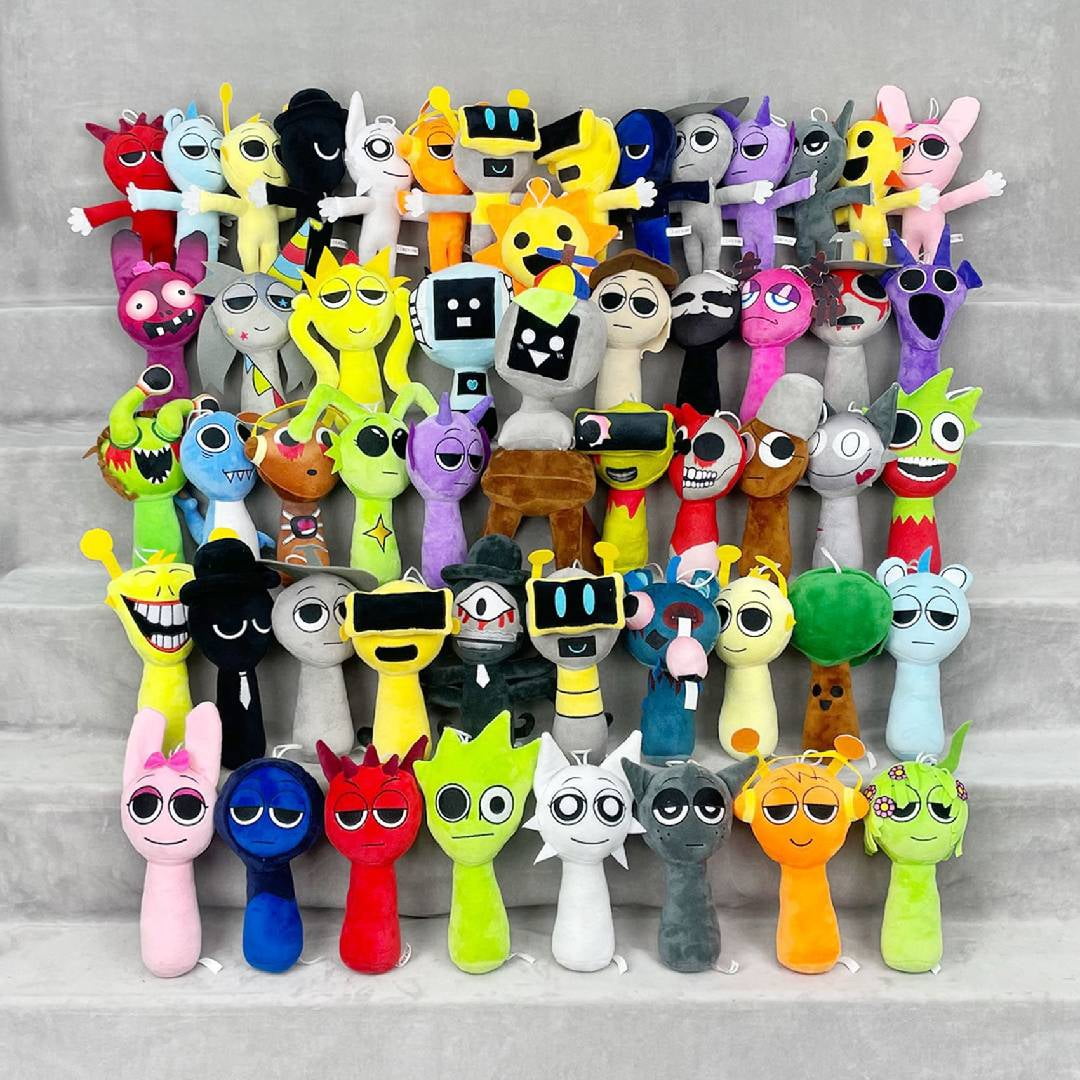 9 Inch Sprunki Plushies: Soft, Huggable Dolls for Kids and Adults ...
