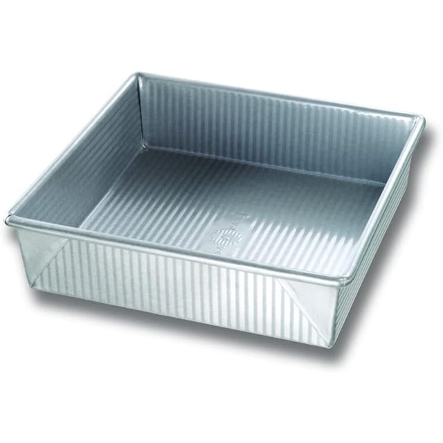 9 Inch Square Cake Pan, Nonstick & Quick Release Coating, Made in the ...