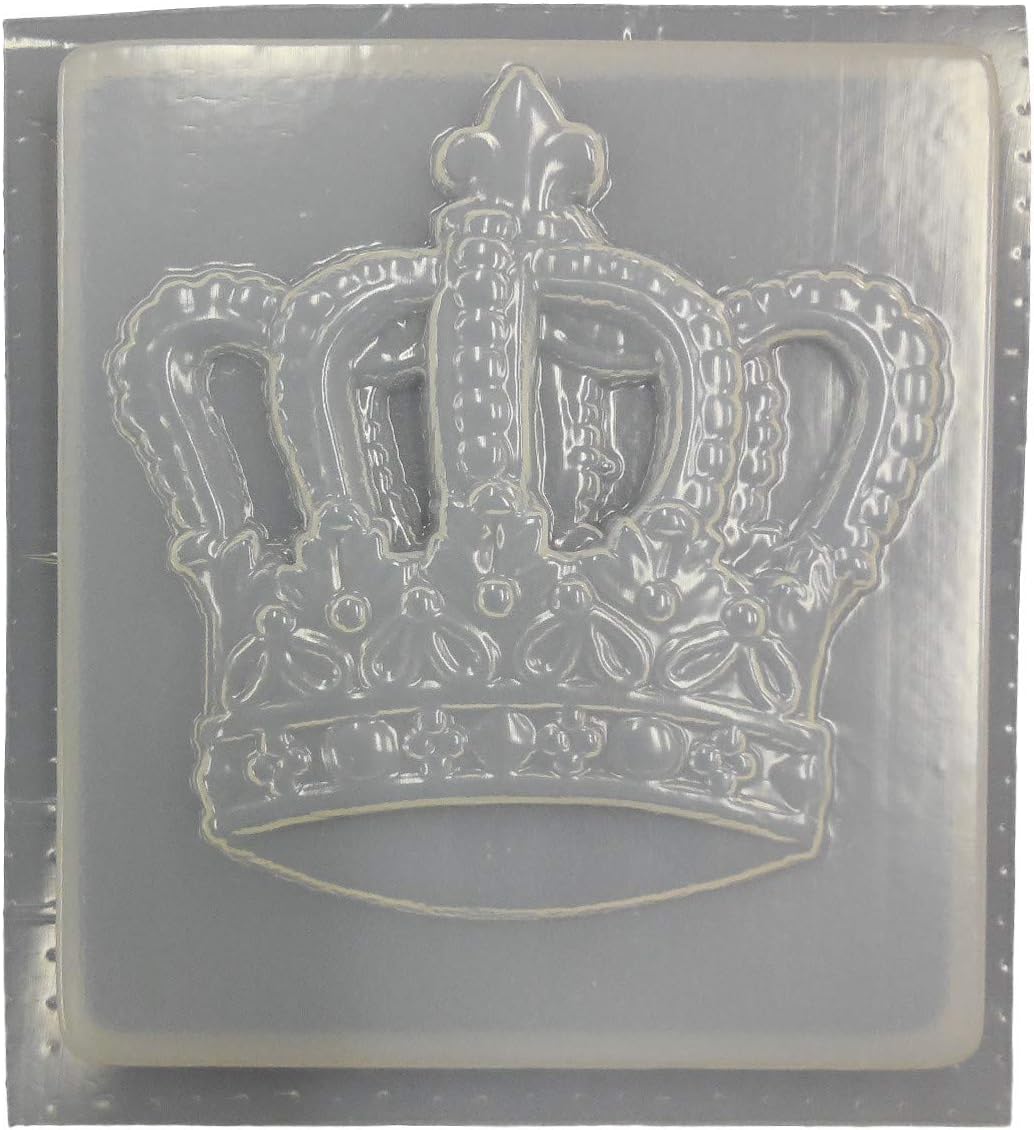 9 inch Square Crown Plastic Craft Mold use with Concrete or Plaster to ...
