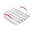 9 Inch Stainless Steel Airfryer Grill Rack Versatile Square Roasting