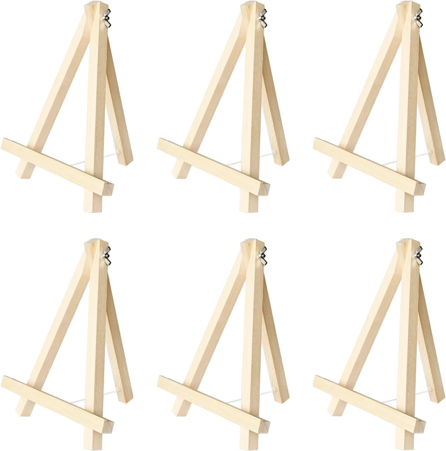 9 Inch Tall Easels for Display Set of 6, Display Easel Tabletop ...