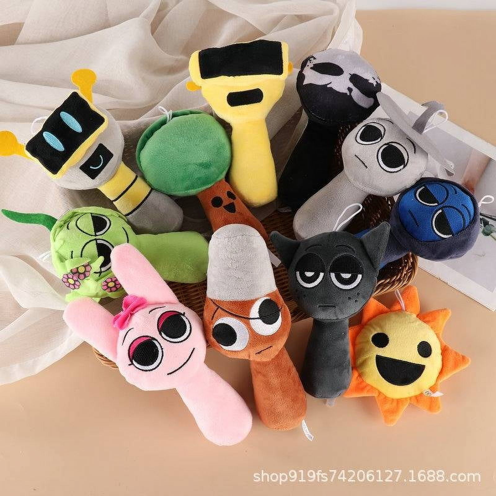 9 Inch The Ultimate Sprunki Plush Collection: Adorable Game Stuffed ...