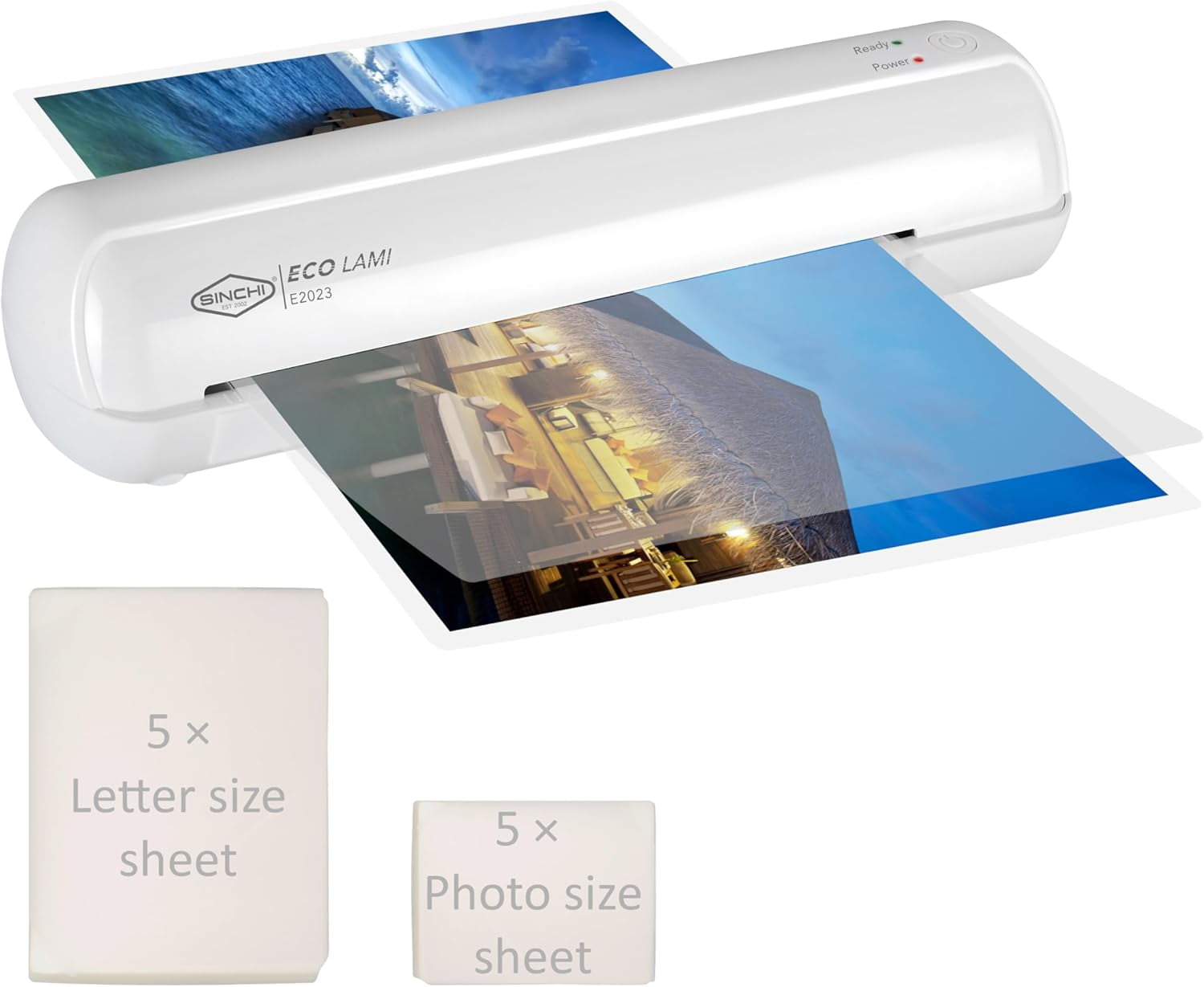 9-Inch Thermal Laminator, 3–5 Mil, 3-Min Warm-Up, Compact Lamination ...