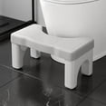 9 Inch Toilet Squat Stool, Portable Poop Foot Stool, Non Slip Toilet ...