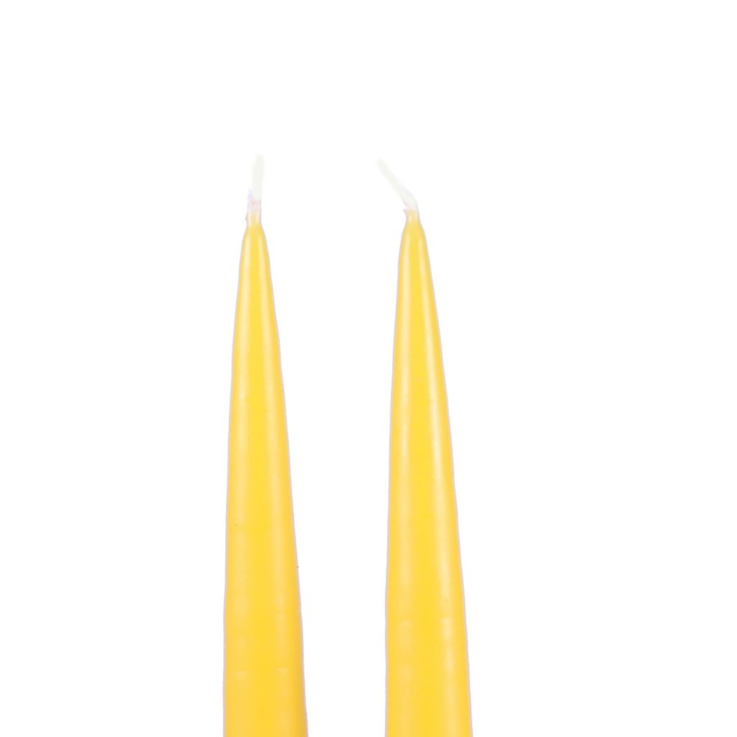 Traditional Danish Style Pointed Taper Candles - 9 Inch - Pairs ...
