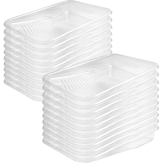 9 Inch Tray Liners, 20 Disposable Roller Tray Liners 9 Inch, Large ...