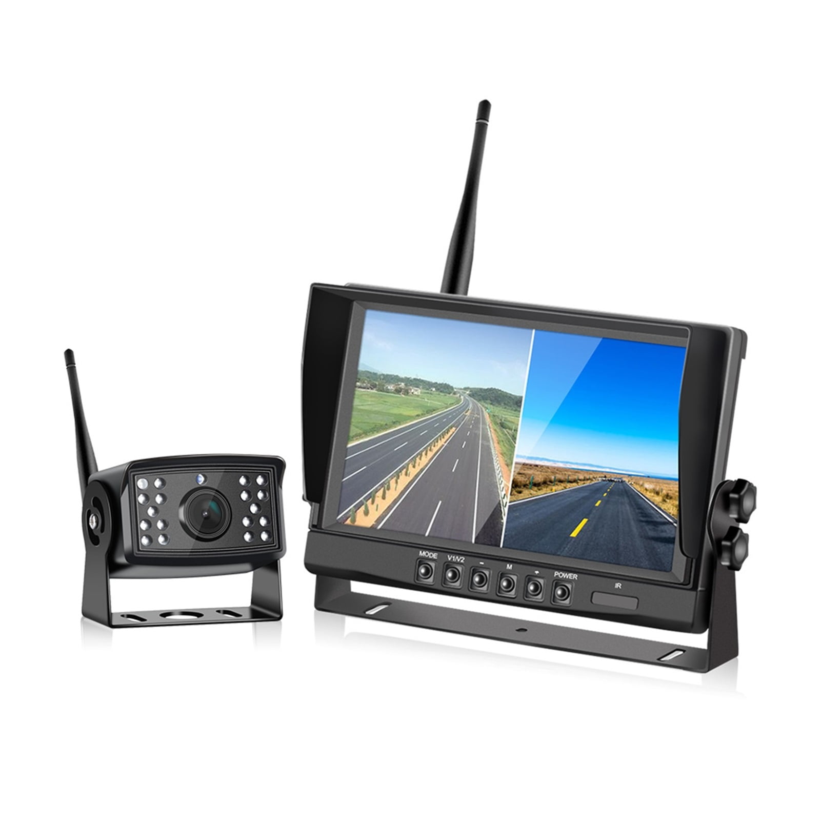 9 Inch Wireless Car Monitor Wifi 360 Camera DVR Monitors Backup ...