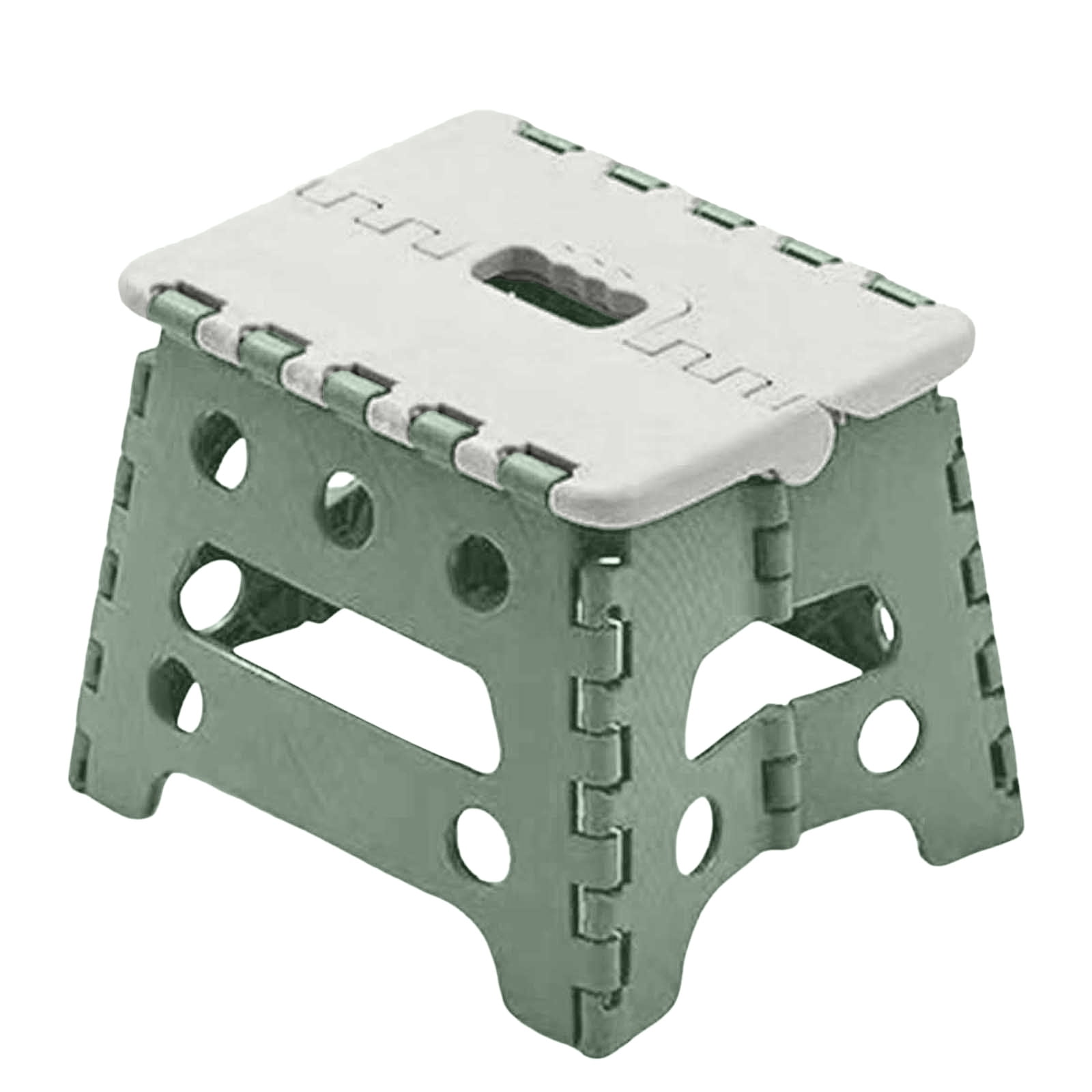 9 Inch h Folding Step Stool 300 LB Capacity Plastic Foldable Step ...