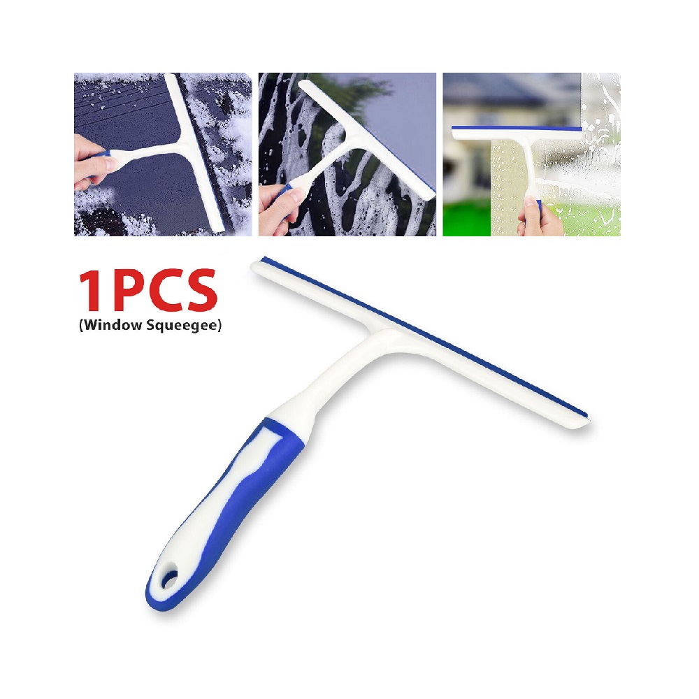 9 Inches Rubber Ice Scraper Cleaning Hand Wiper for Car Windshield ...