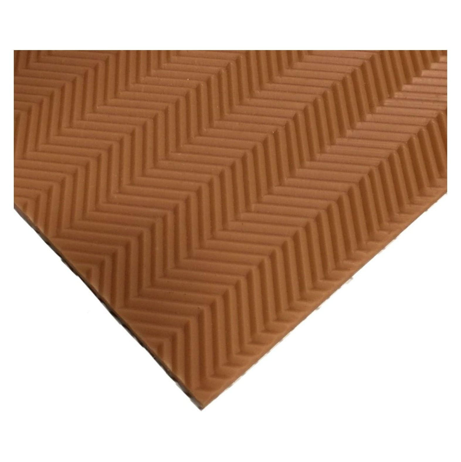 9 Iron Natural Herringbone Rubber Soling Sheet - Walmart.com