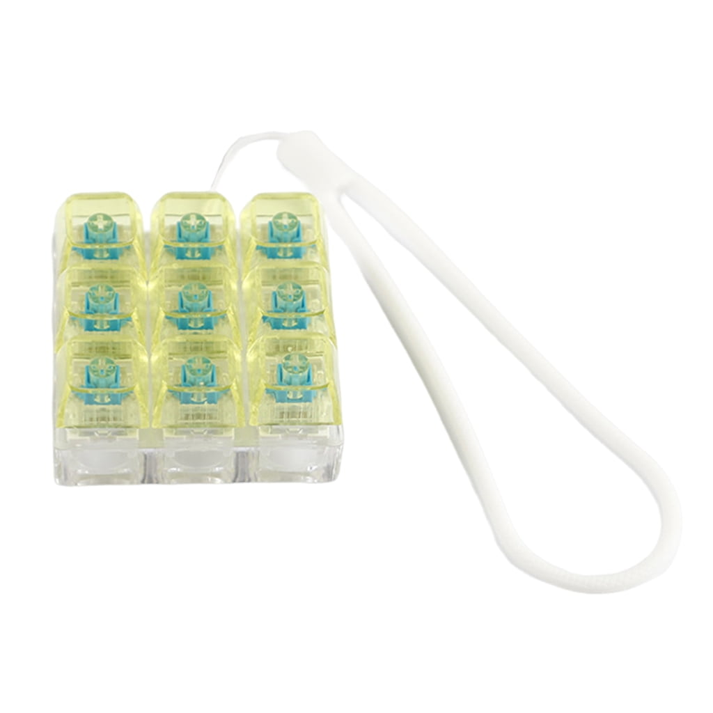 9-Key Mechanical Keyboard Switches Tester 9 Clicky Keys With Silicone ...