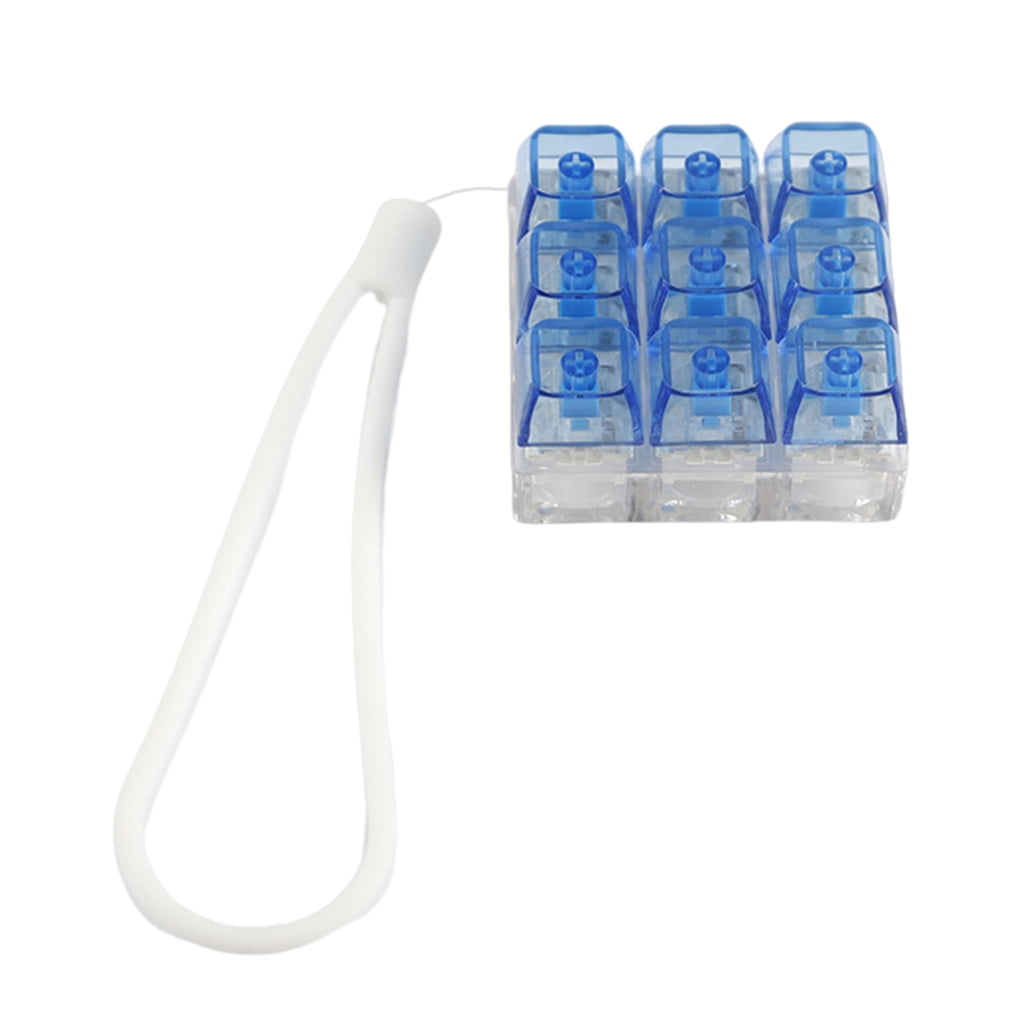 9-Key Mechanical Keyboard Switches Tester 9 Clicky Keys With Silicone ...