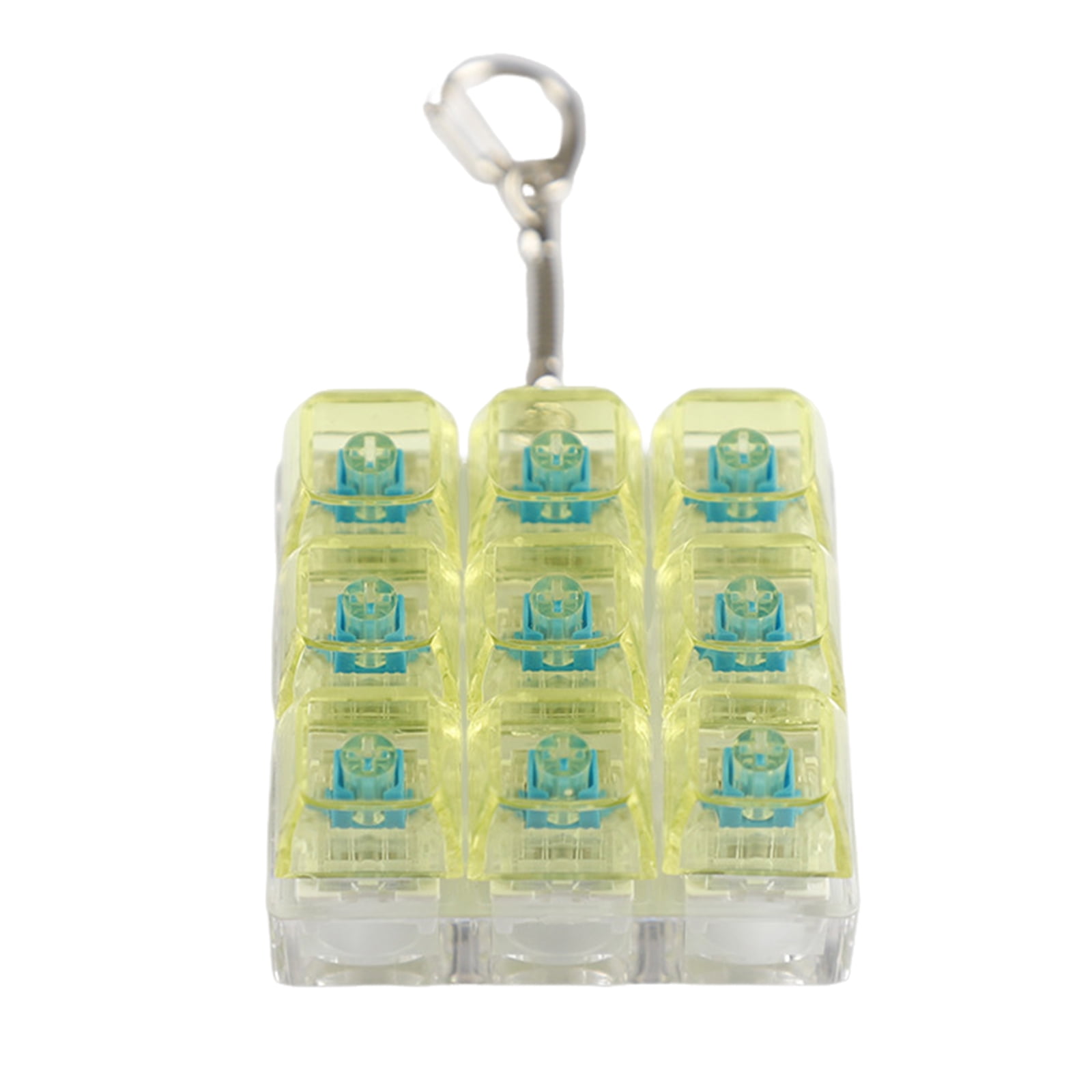 9-Key Mechanical Keyboard Switches Tester Keychain With 9 Clicky Keys ...