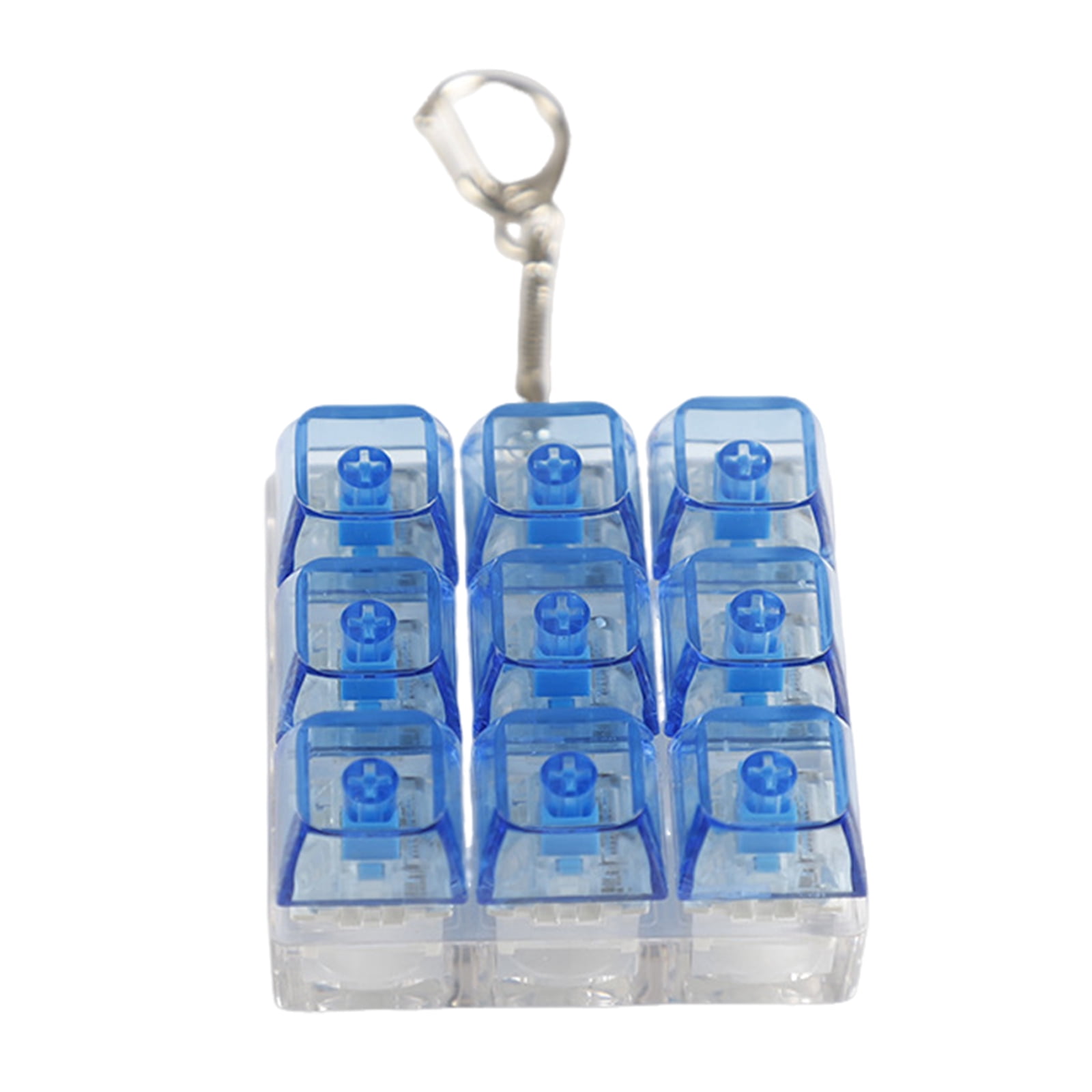 9-Key Mechanical Keyboard Switches Tester Keychain With 9 Clicky Keys ...