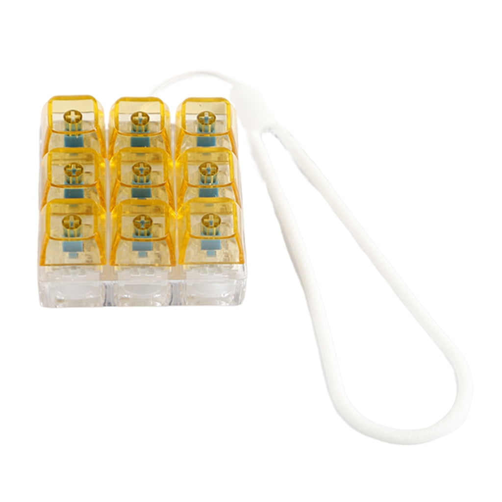 9 Key Mechanical Keyboard Switches Tester Silicone Cord Stress Relief ...