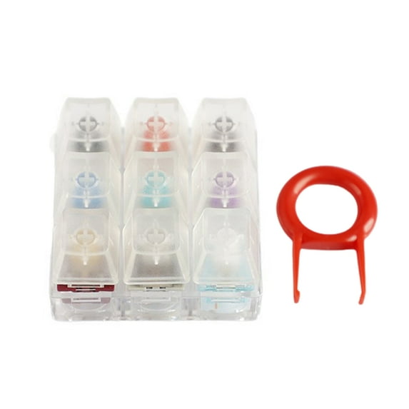 9 Key Mechanical Switches Tester Dustproof Translucent Keycap Testing ...