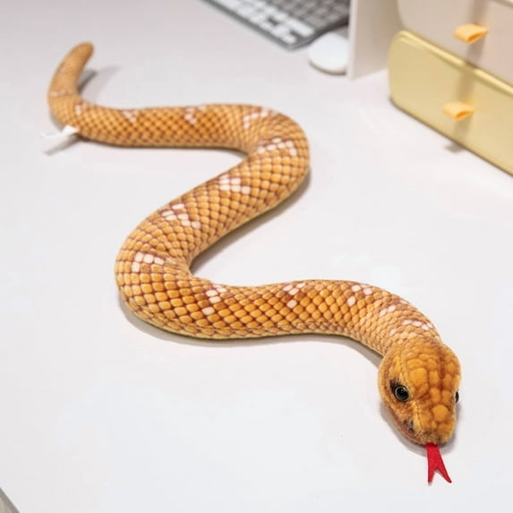 9 Kinds Simulation Snake Plush Toy Lifelike Anaconda Fake Snake Python ...