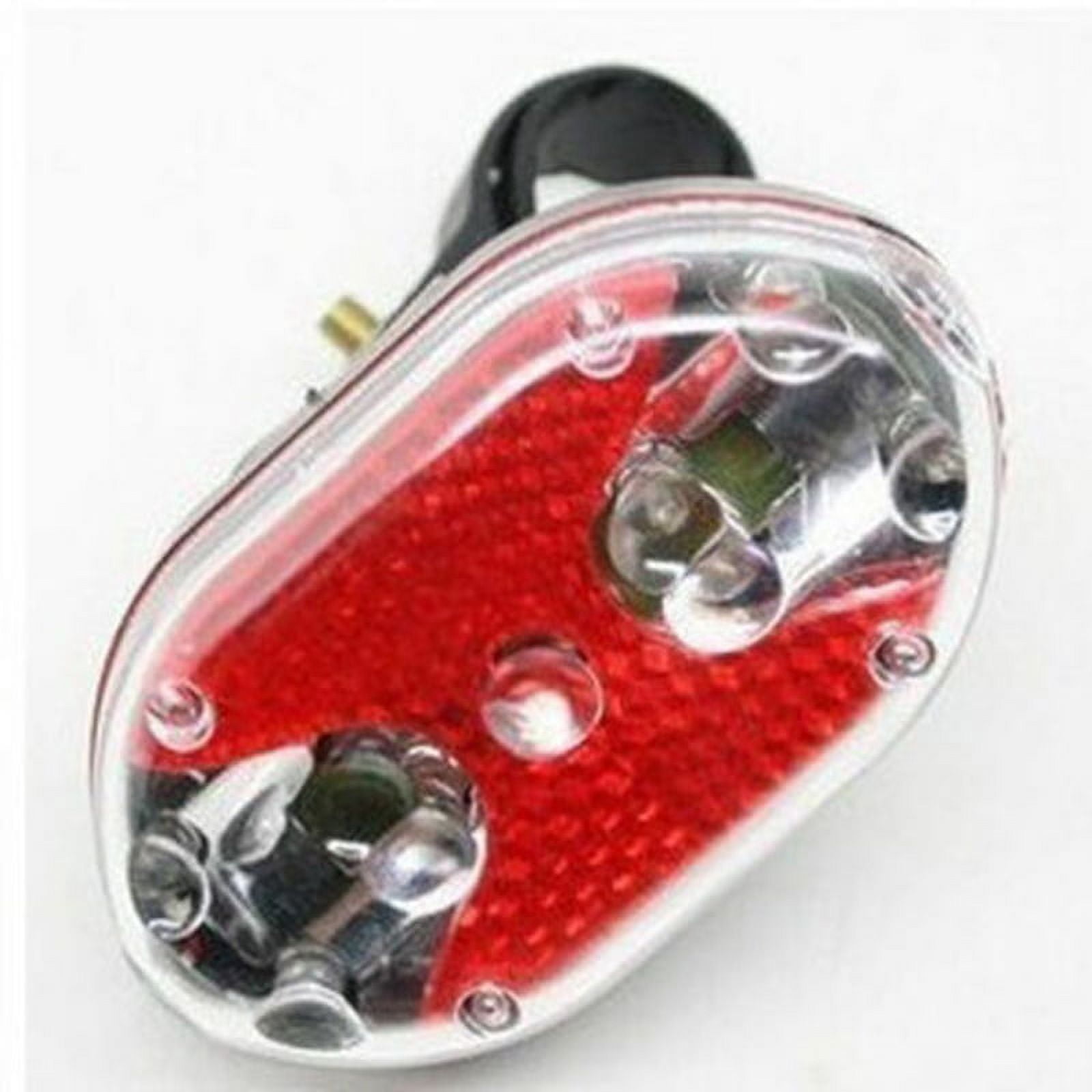 9-LED 7-Modes Bike Bicycle Safety Front Tail Light Lamp Back Rear ...