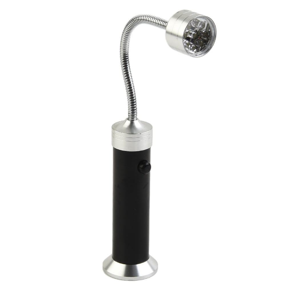 9 LED Flashlight with Magnet Hose Grill Light 360° Bendable Light ...