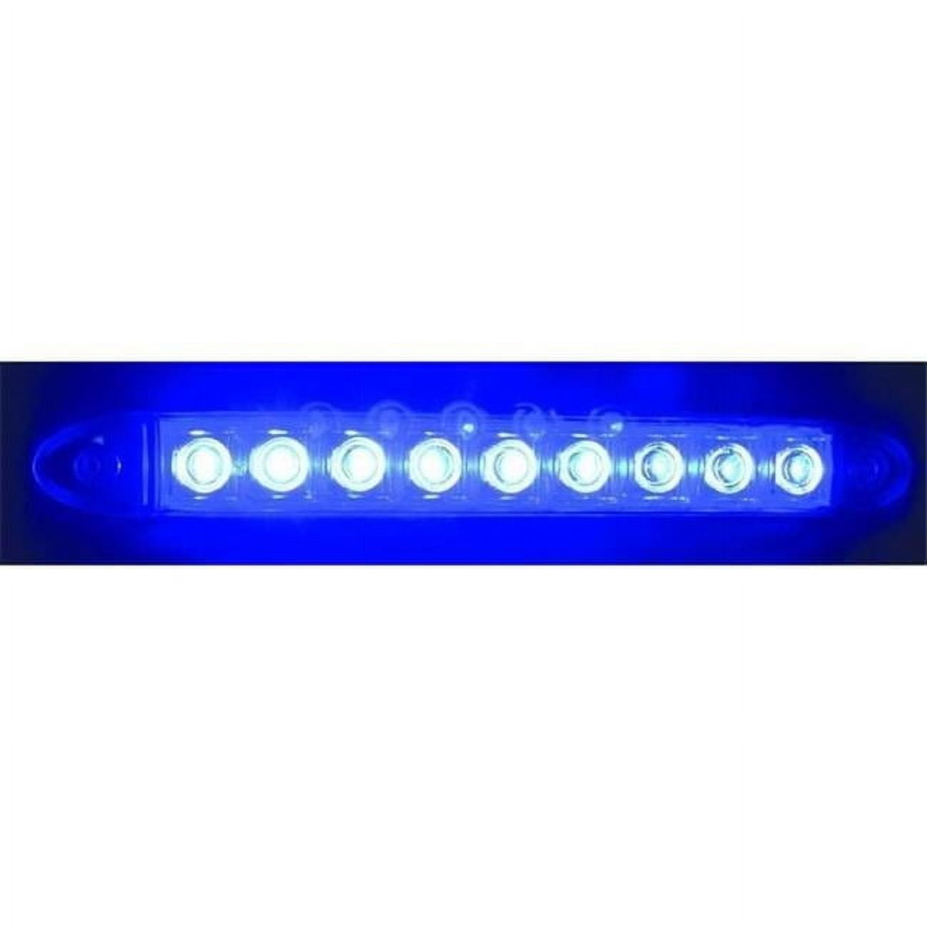 9 LED Flexible LED Bar, Blue - Walmart.com