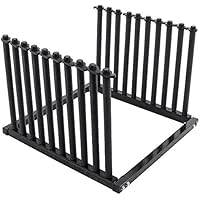 9-Lite Truck Bed Windshield Rack - Mobile 9 Slot Auto Glass Cargo ...