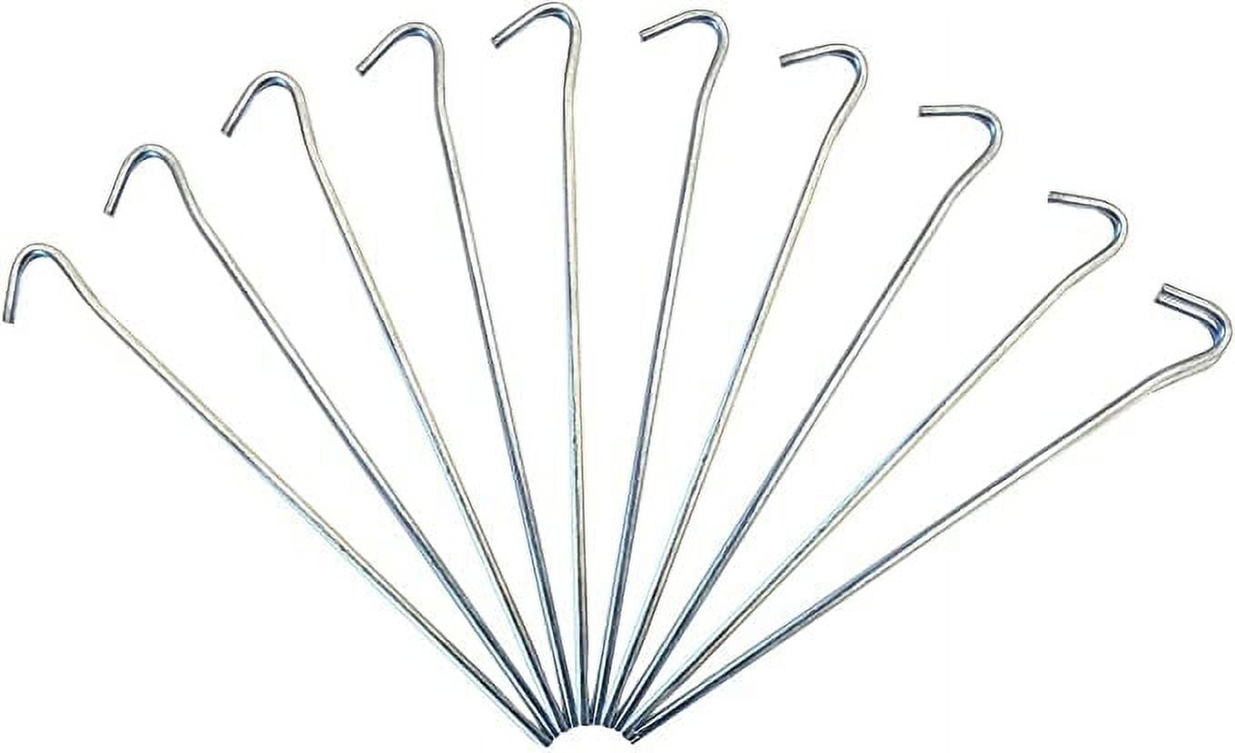 9" Long Tent Stakes (50-Pack) - Walmart.com