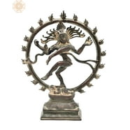 Brass Virat Roop of Lord Vishnu Statue 3186g, Large Vishnu Krishna Idol ...