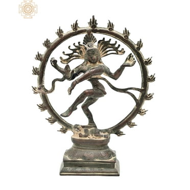 Brass Virat Roop of Lord Vishnu Statue 3186g, Large Vishnu Krishna Idol ...