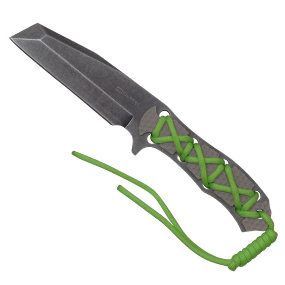 9" MILSPEC Fixed Blade Stonewashed Full Tang Hunting Knife G10 Handle ...