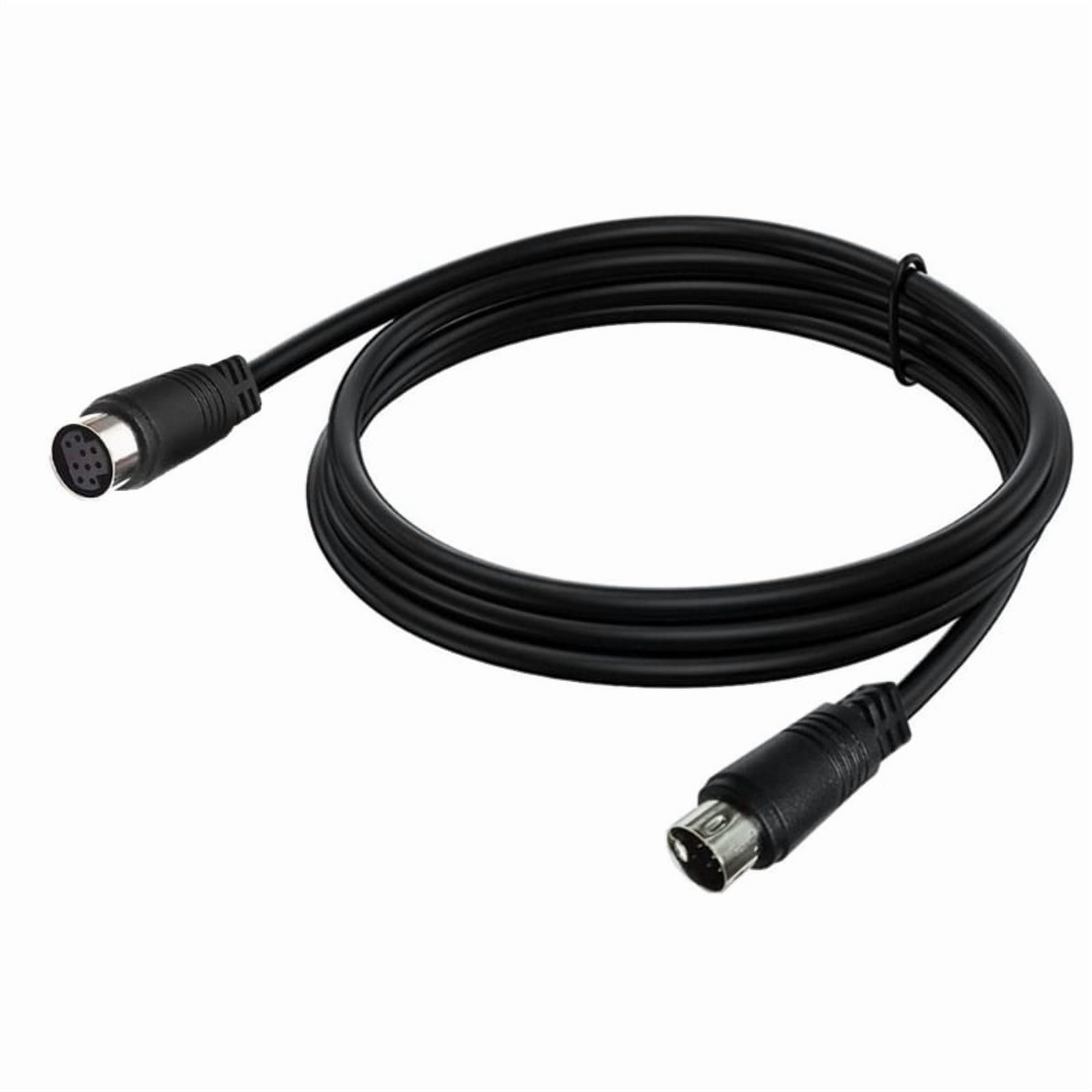 9 Needle 9Pin S-video Mini Din Adapter Extension Cable Line Straight ...