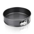Lychee 9" Non-Stick Springform Cheesecake Pan, Leakproof Round Cake Pan ...