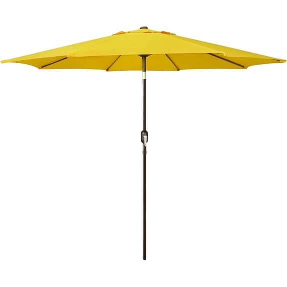 9' Outdoor Patio Umbrella, Outdoor Table Umbrella, Yard Umbrella ...