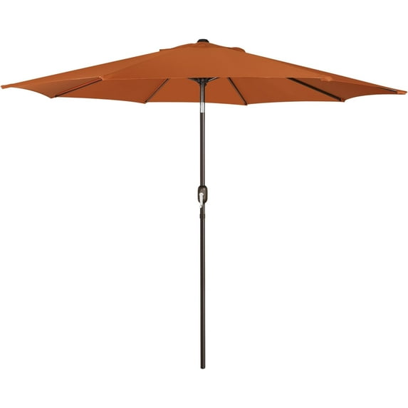 9' Outdoor Patio Umbrella, Outdoor Table Umbrella, Yard Umbrella ...
